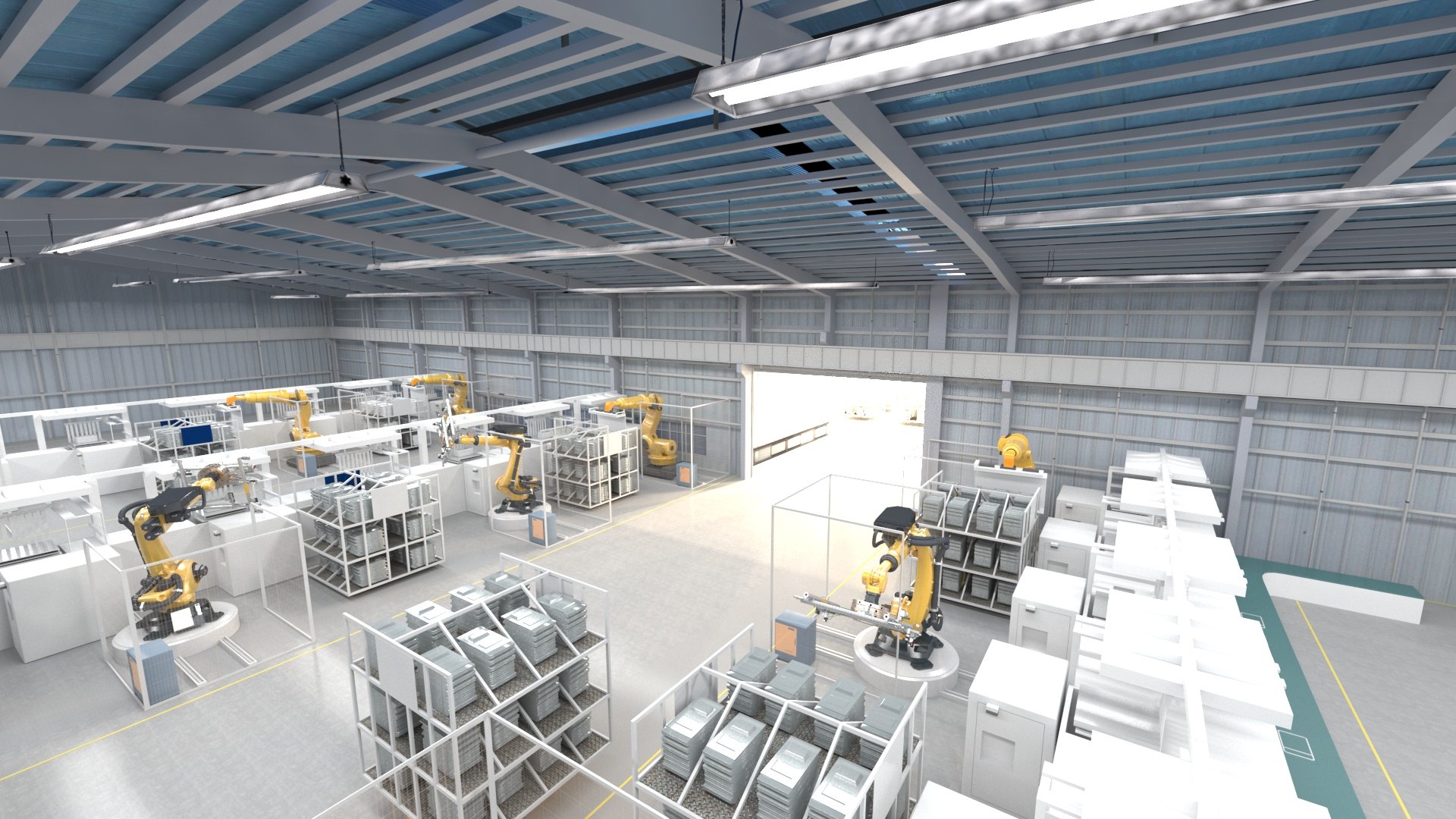 Factory 3D Model - TurboSquid 2237417