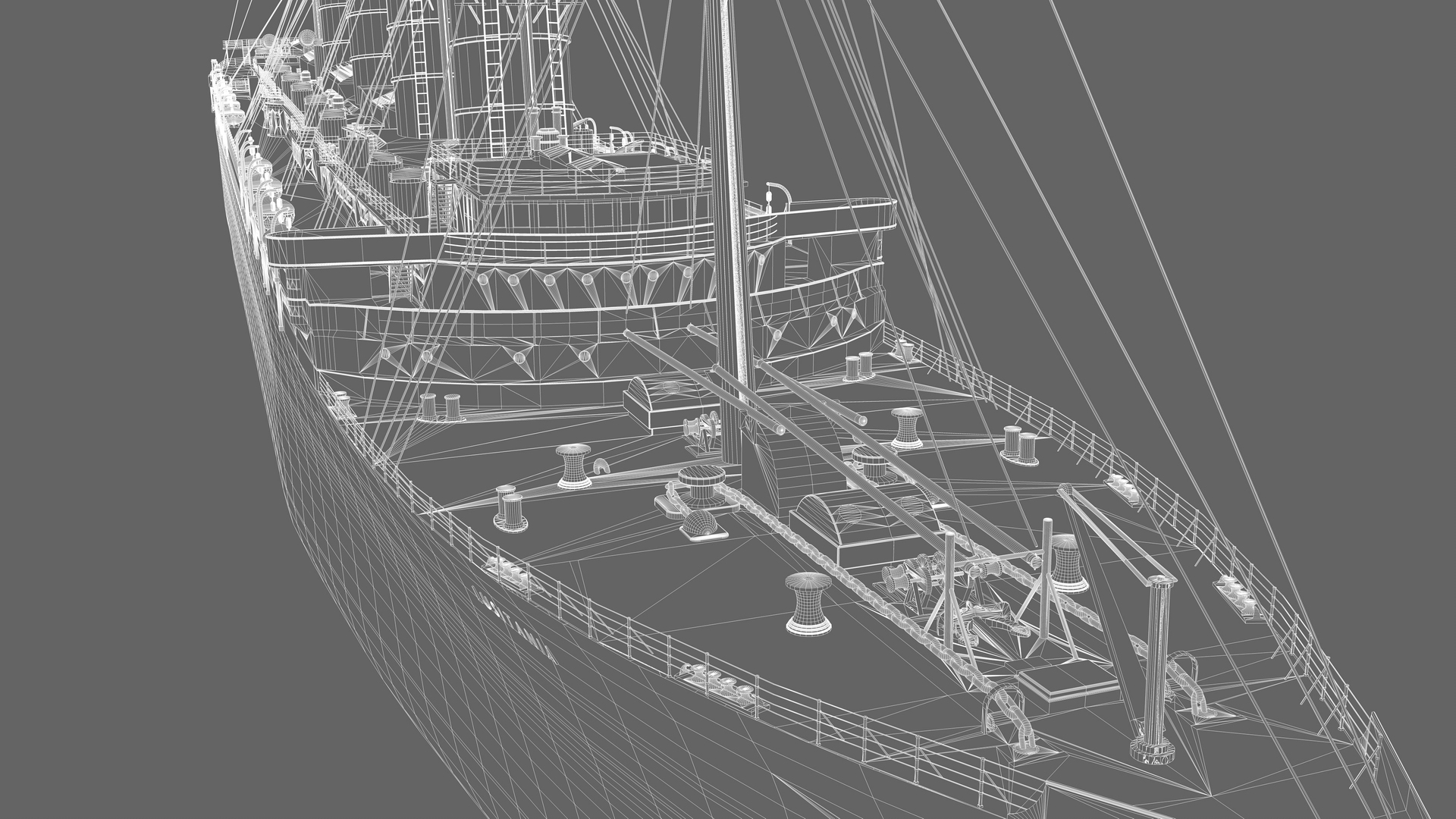 3D The Lusitania model - TurboSquid 1730662