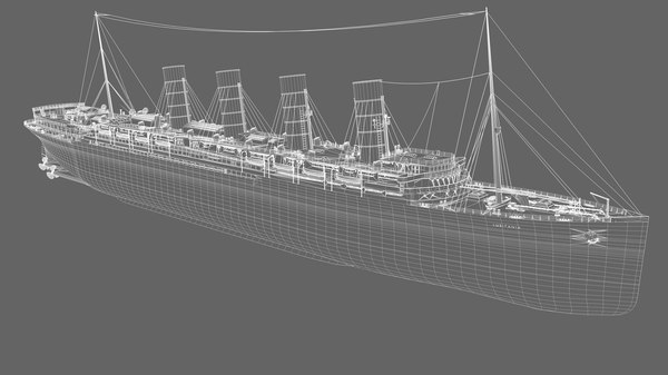 modelo 3d La Lusitania - TurboSquid 1730662