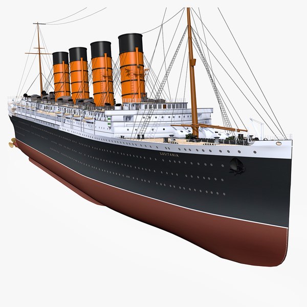 3D The Lusitania model - TurboSquid 1730662