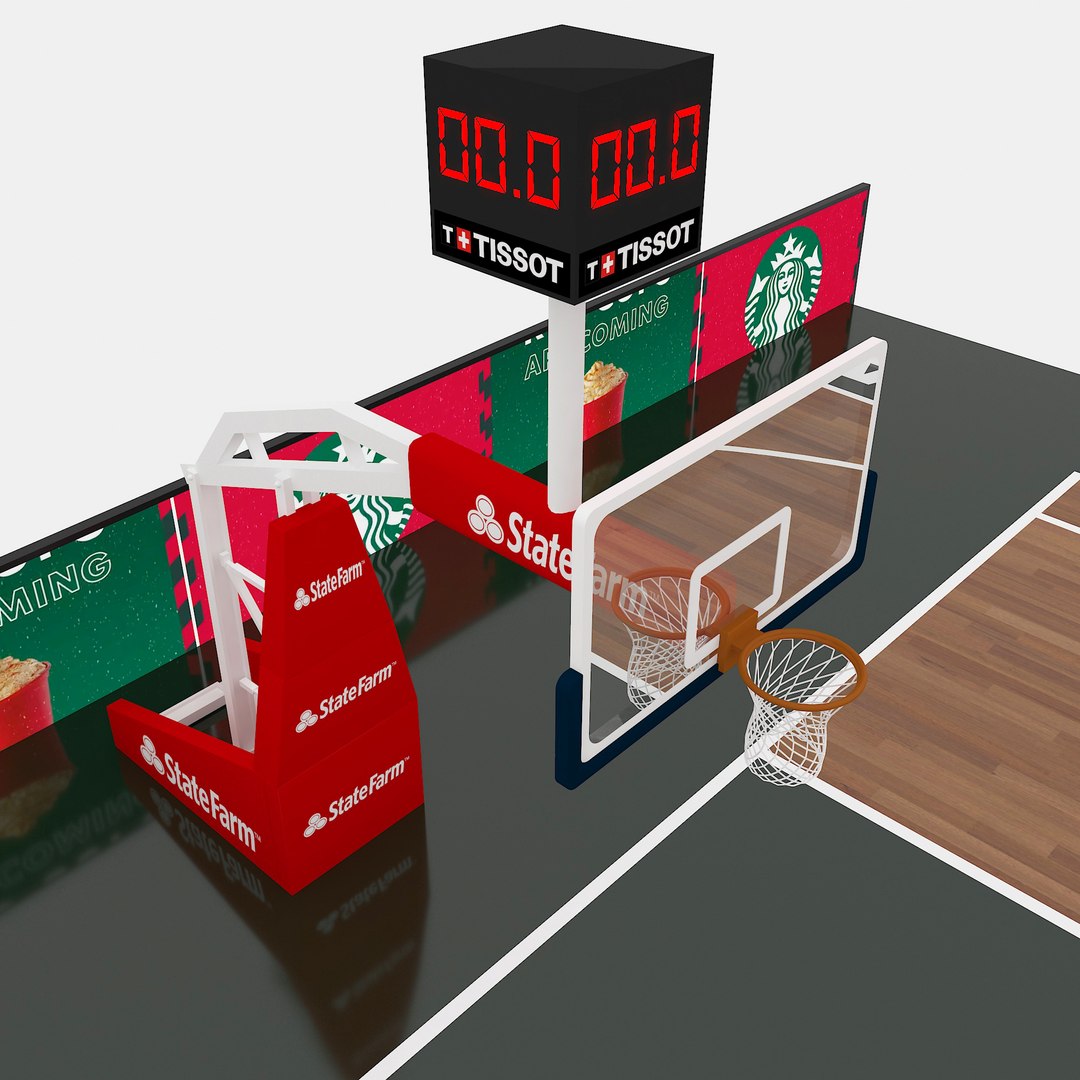 3D Portable Basketball Rim NBA - TurboSquid 1819603