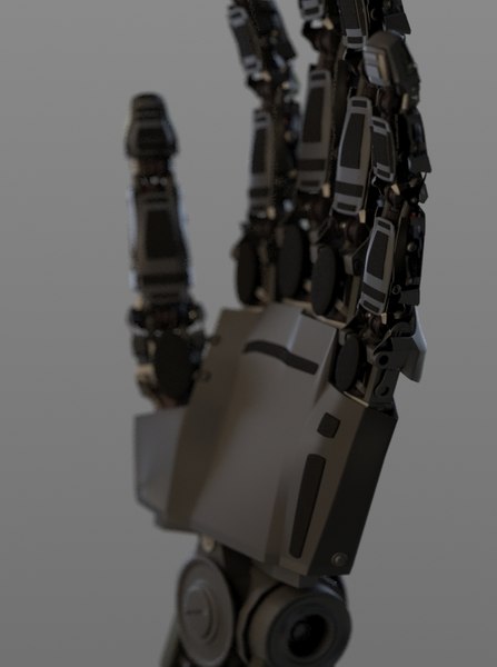 mechanical robotic hand x