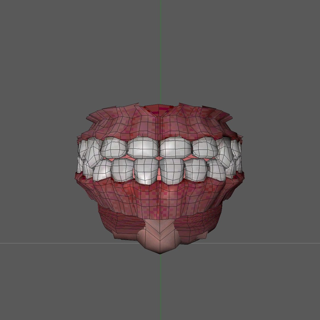 3d realistic base mesh 24