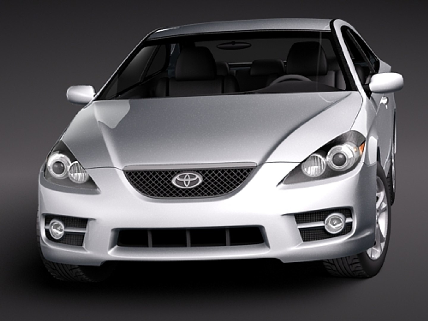 Toyota Camry Solara 2003 3d Model