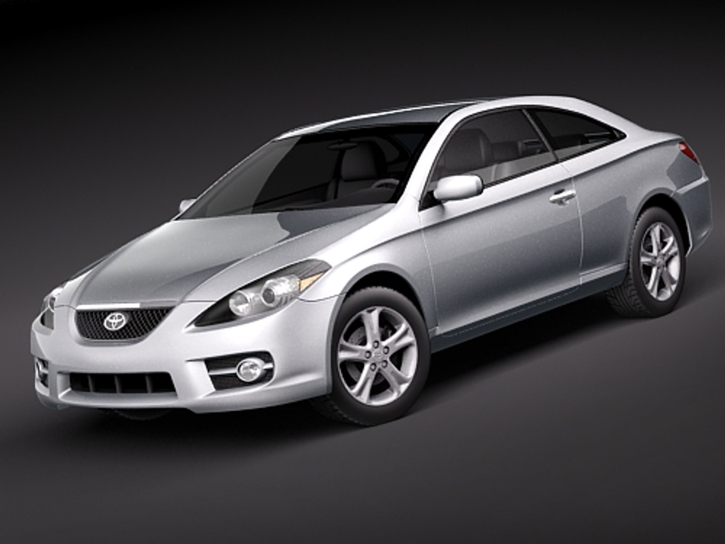 Toyota Camry Solara 2003 3d Model