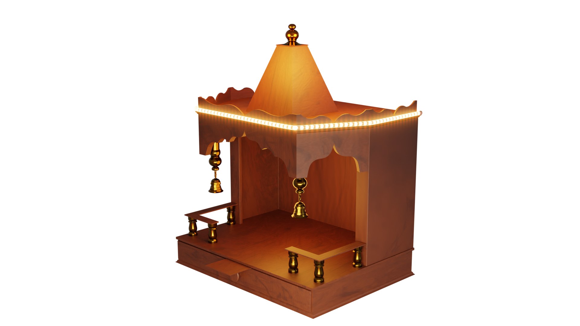 Mandir 3D model - TurboSquid 1986227