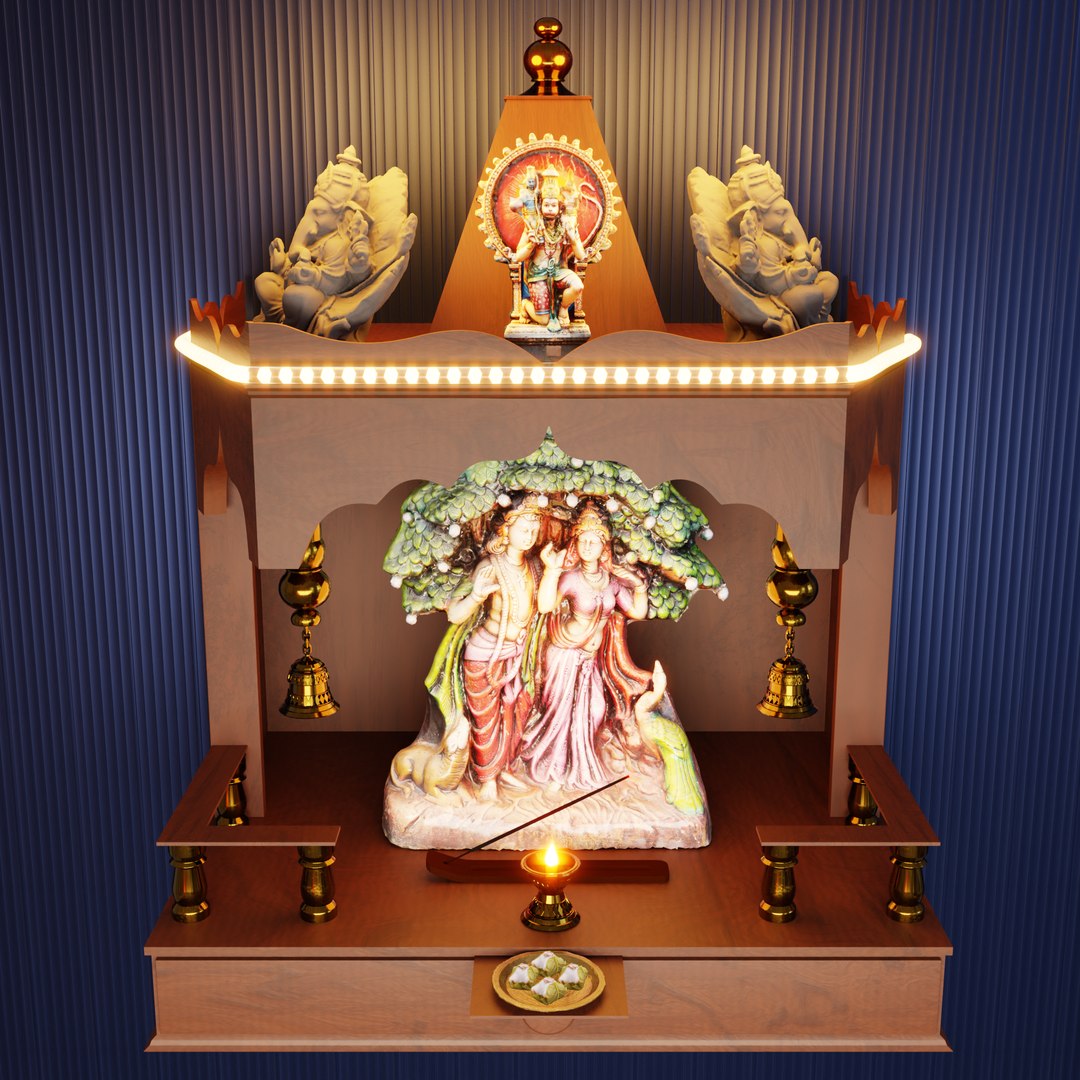 Mandir 3D model - TurboSquid 1986227