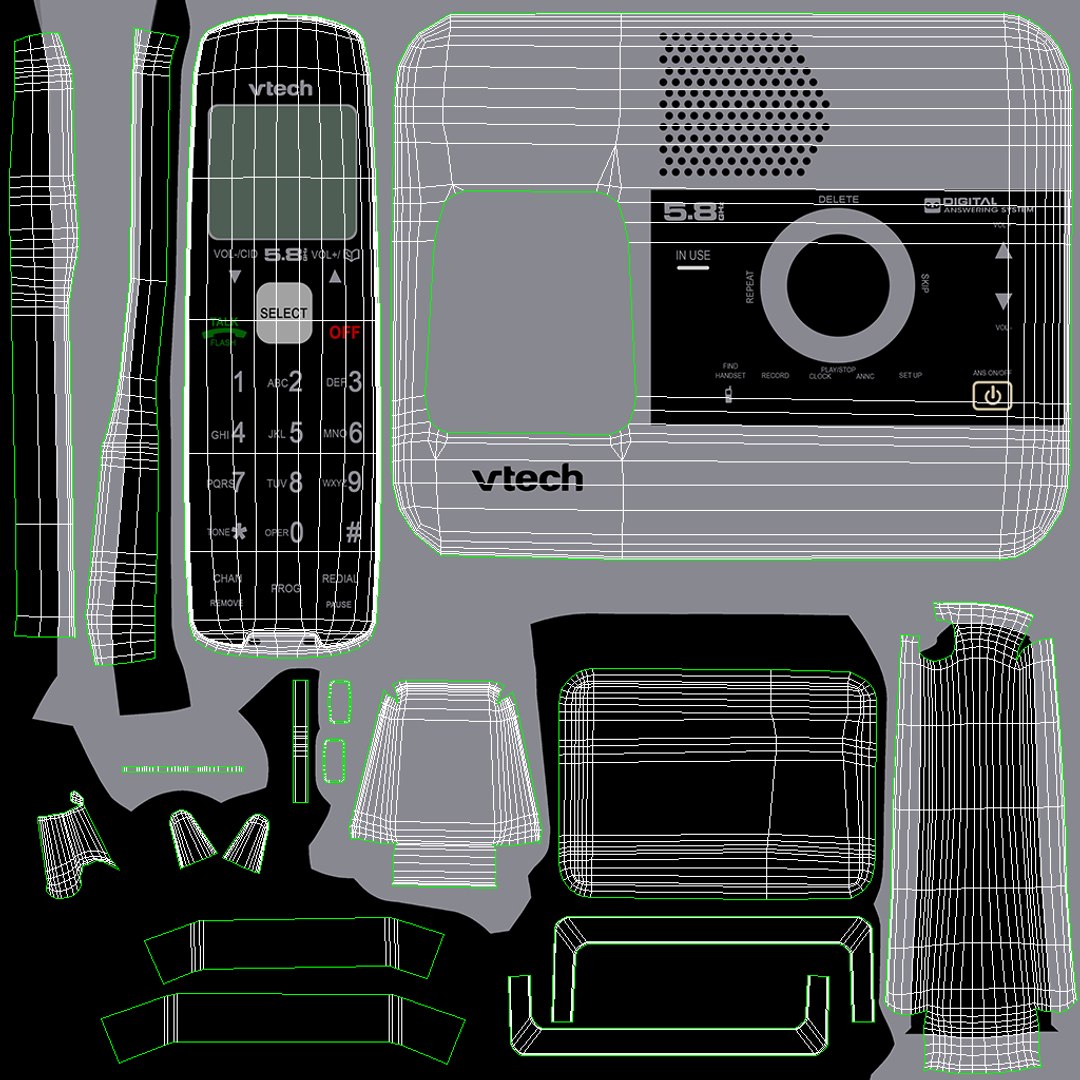 3D Phone V-tech Model - TurboSquid 1203130