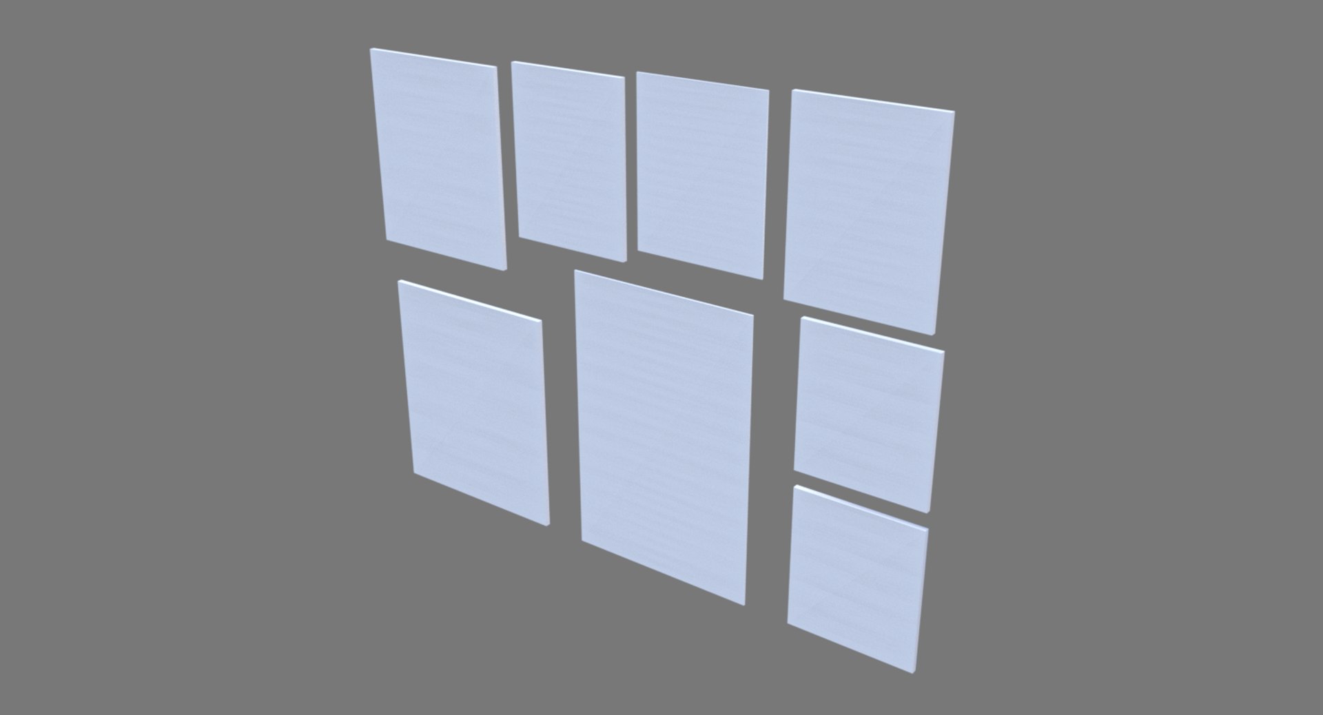 3D Picture Frames Model - TurboSquid 1316385