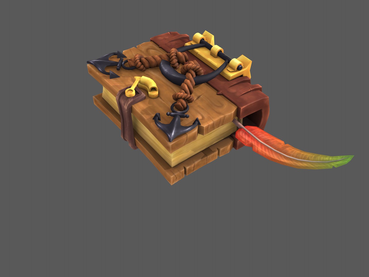 3D Stylized Book Model - TurboSquid 1490686