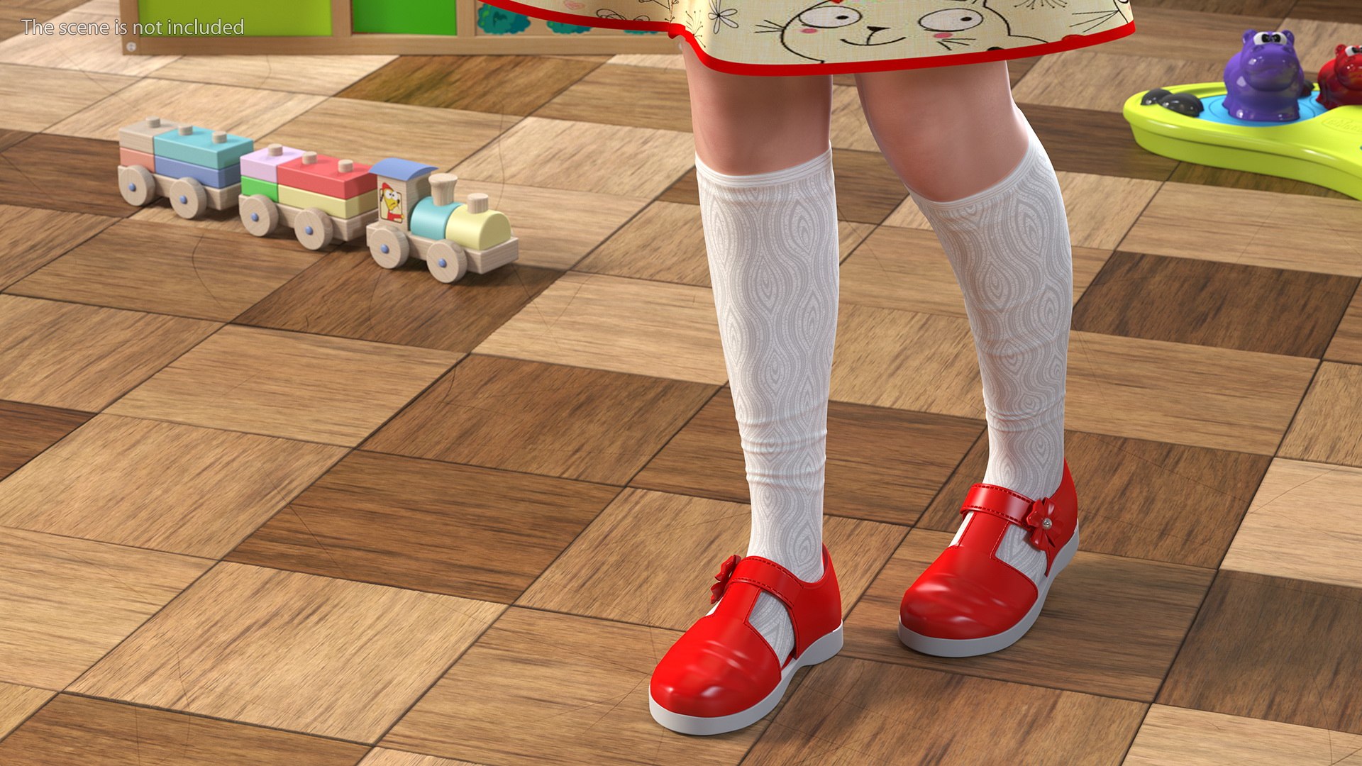 3D Model Everyday Style Child Girl Standing - TurboSquid 2083658