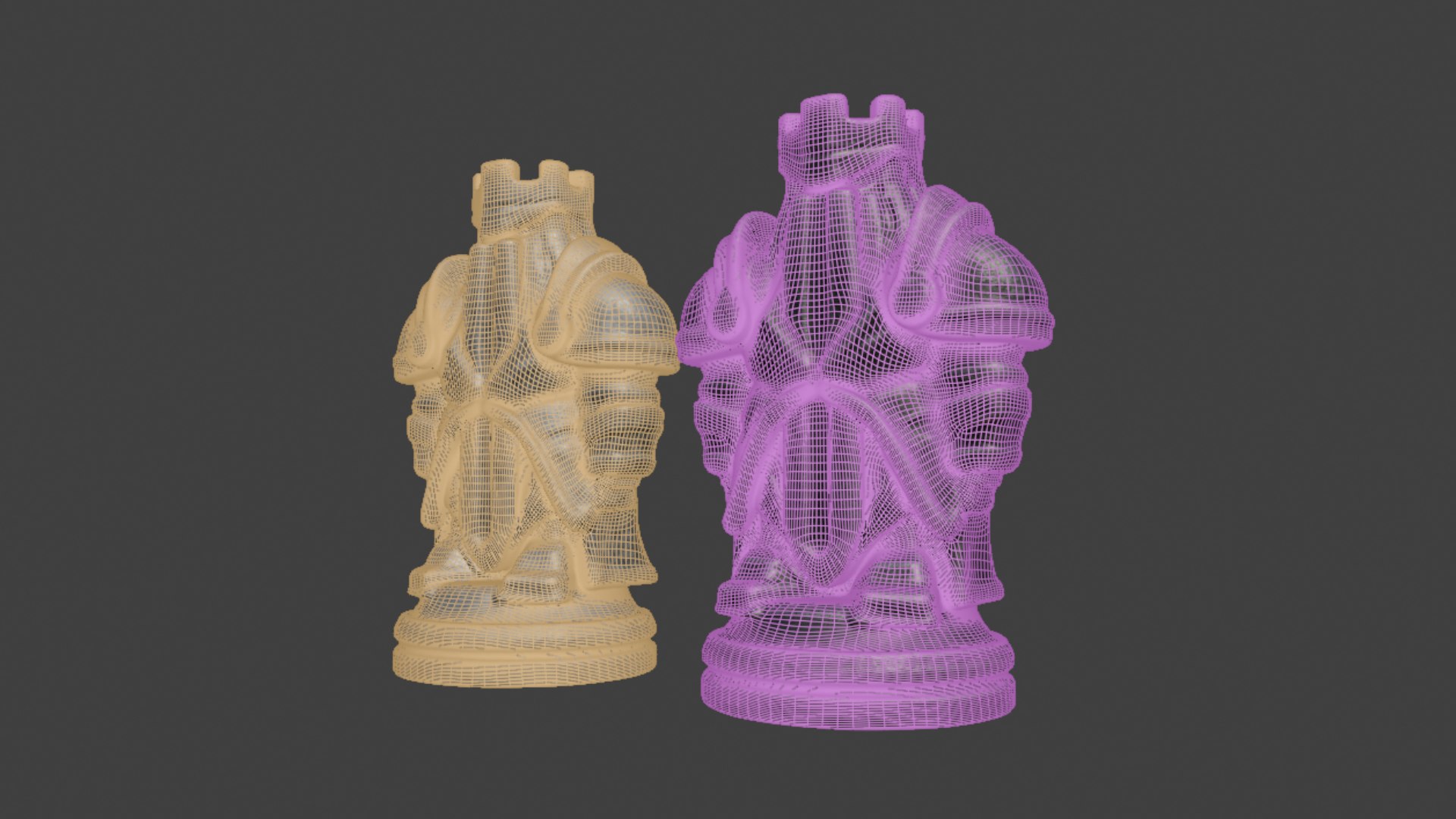 Rook - Realistic Metallic Rook Chess Piece Model - TurboSquid 2304397