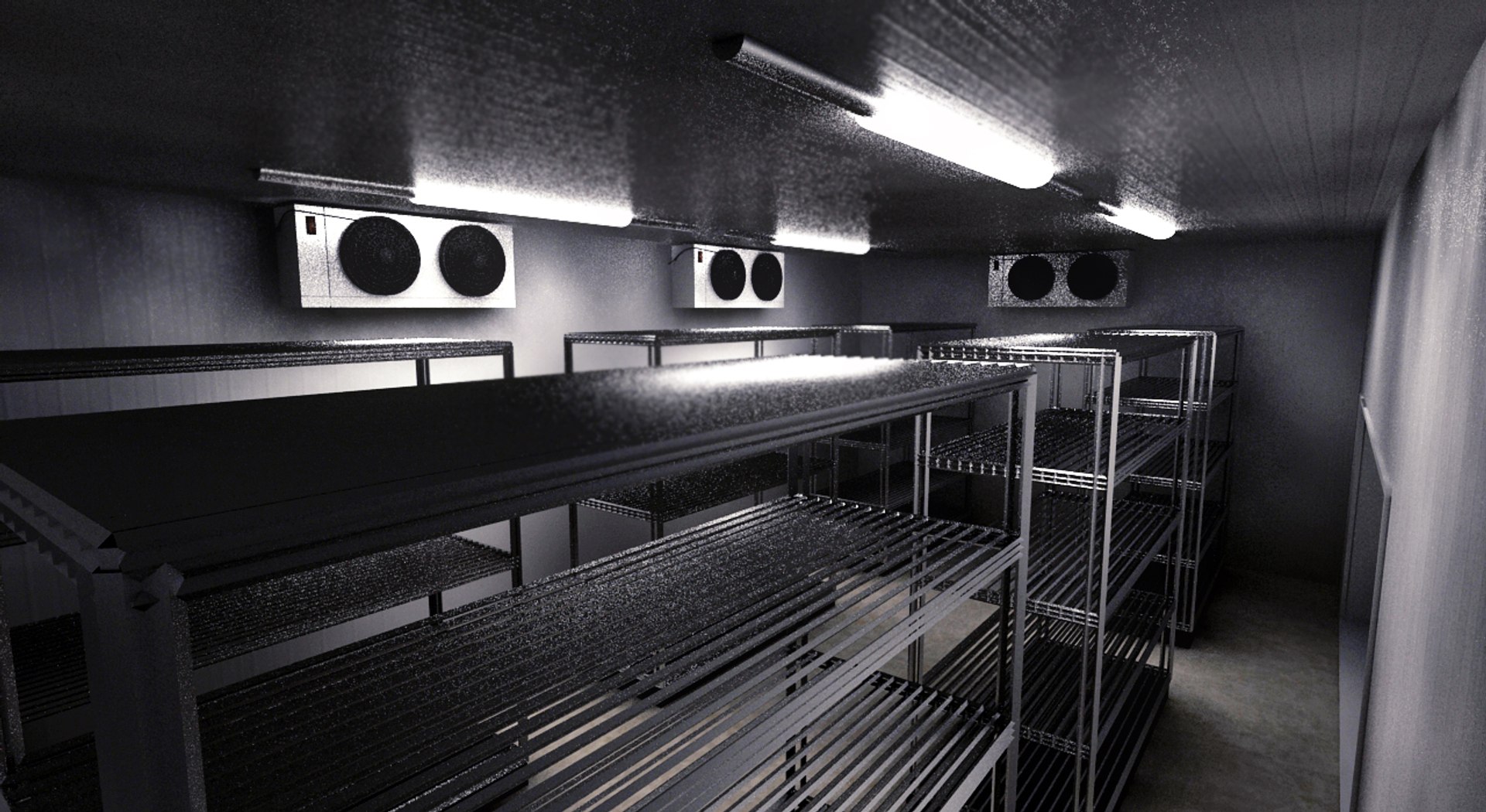 3d Model Cold Storage