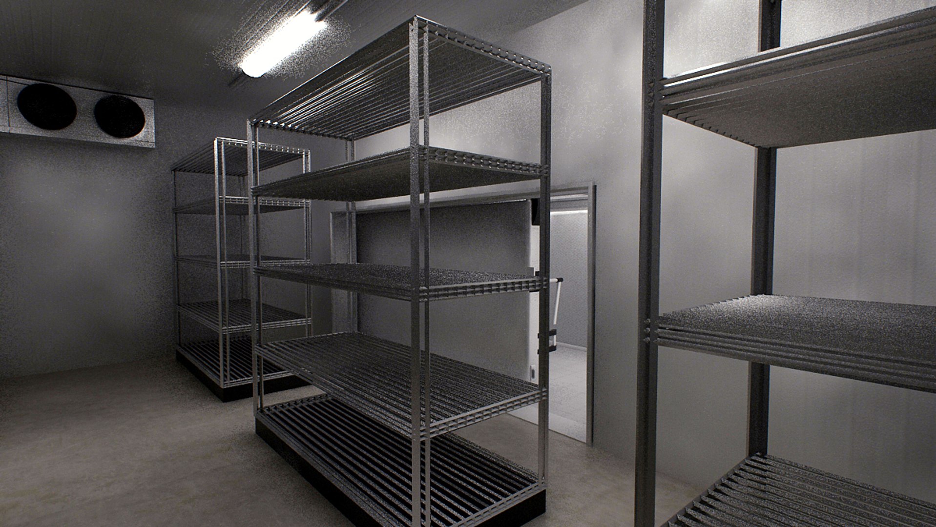 3d Model Cold Storage