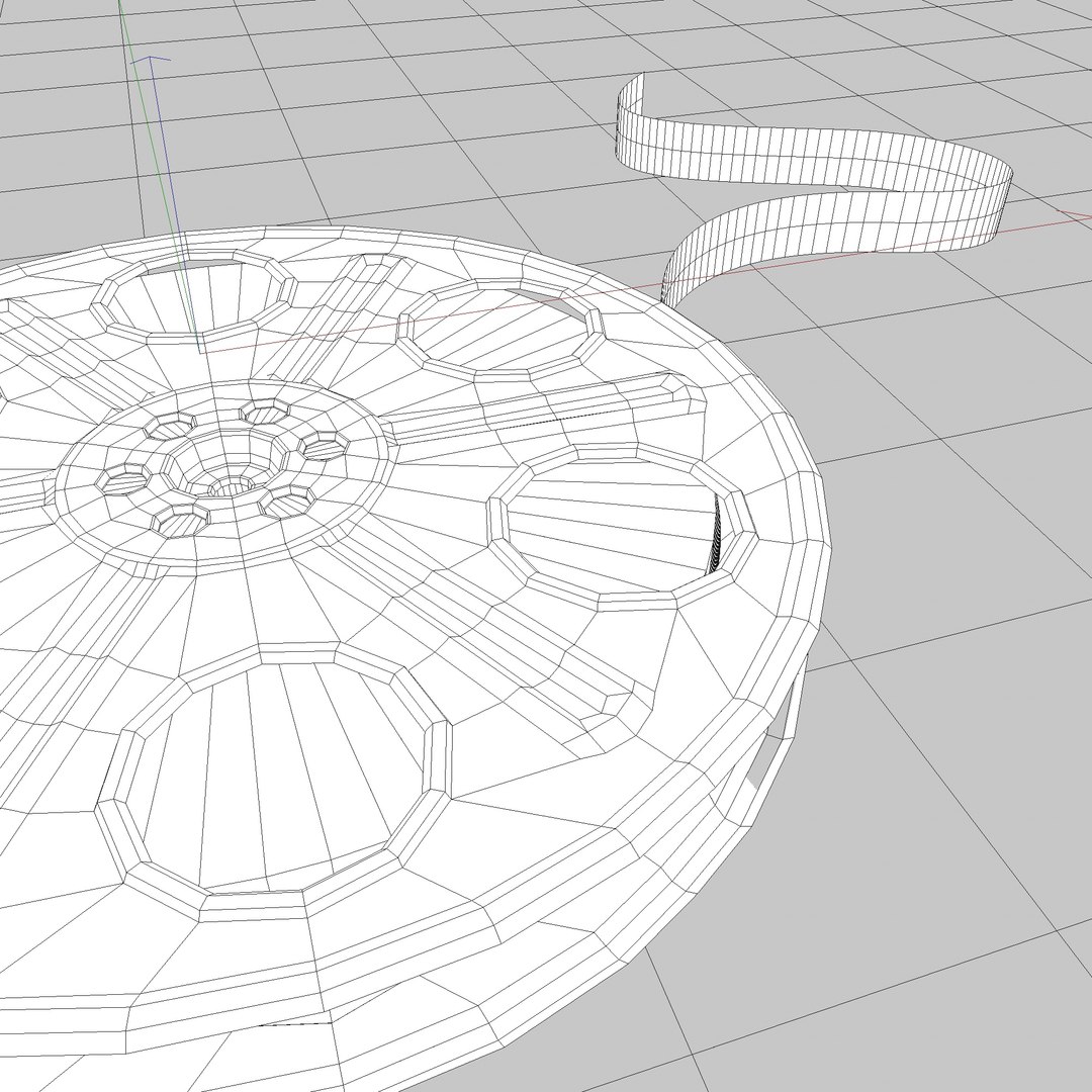 Film Roll 3D Model - TurboSquid 1215757