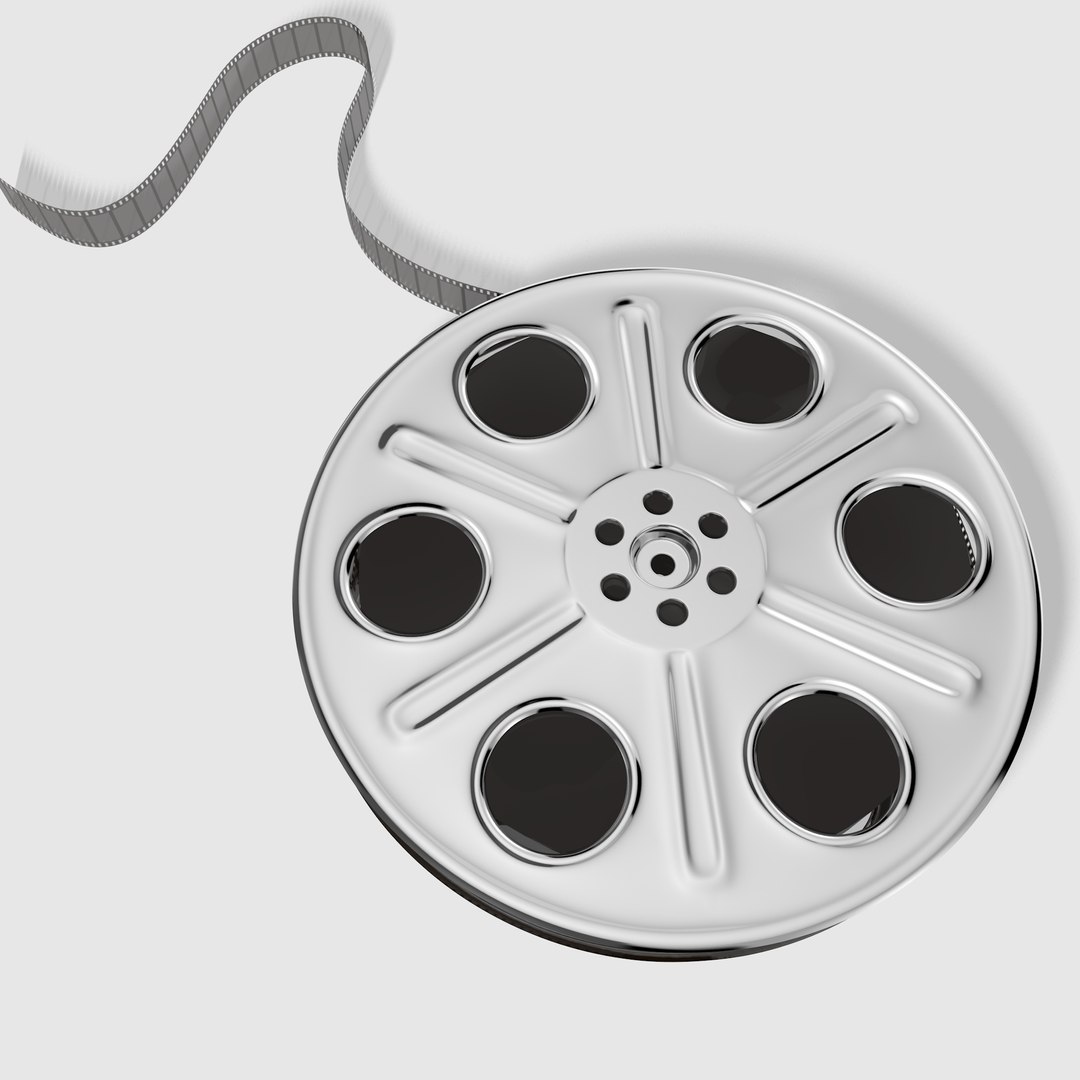 Film Roll 3D Model - TurboSquid 1215757