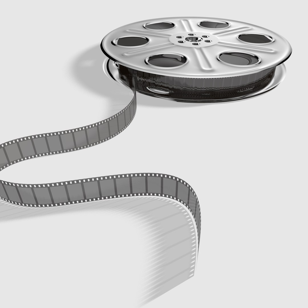 Film Roll 3D Model - TurboSquid 1215757