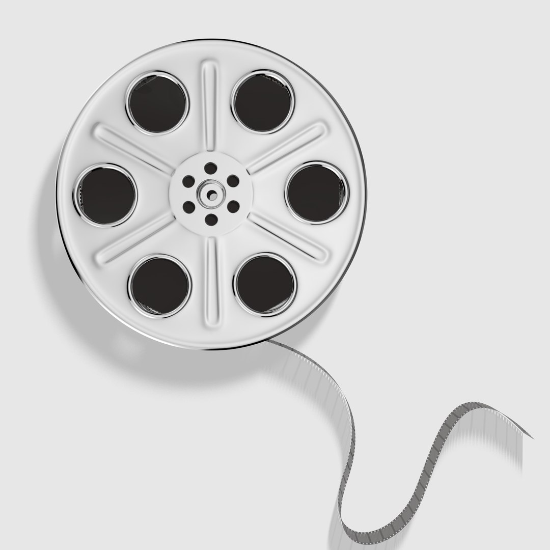 Film Roll 3D Model - TurboSquid 1215757