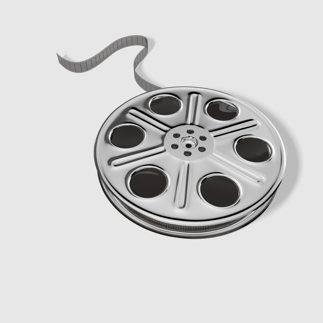 Film Roll 3D Model - TurboSquid 1215757