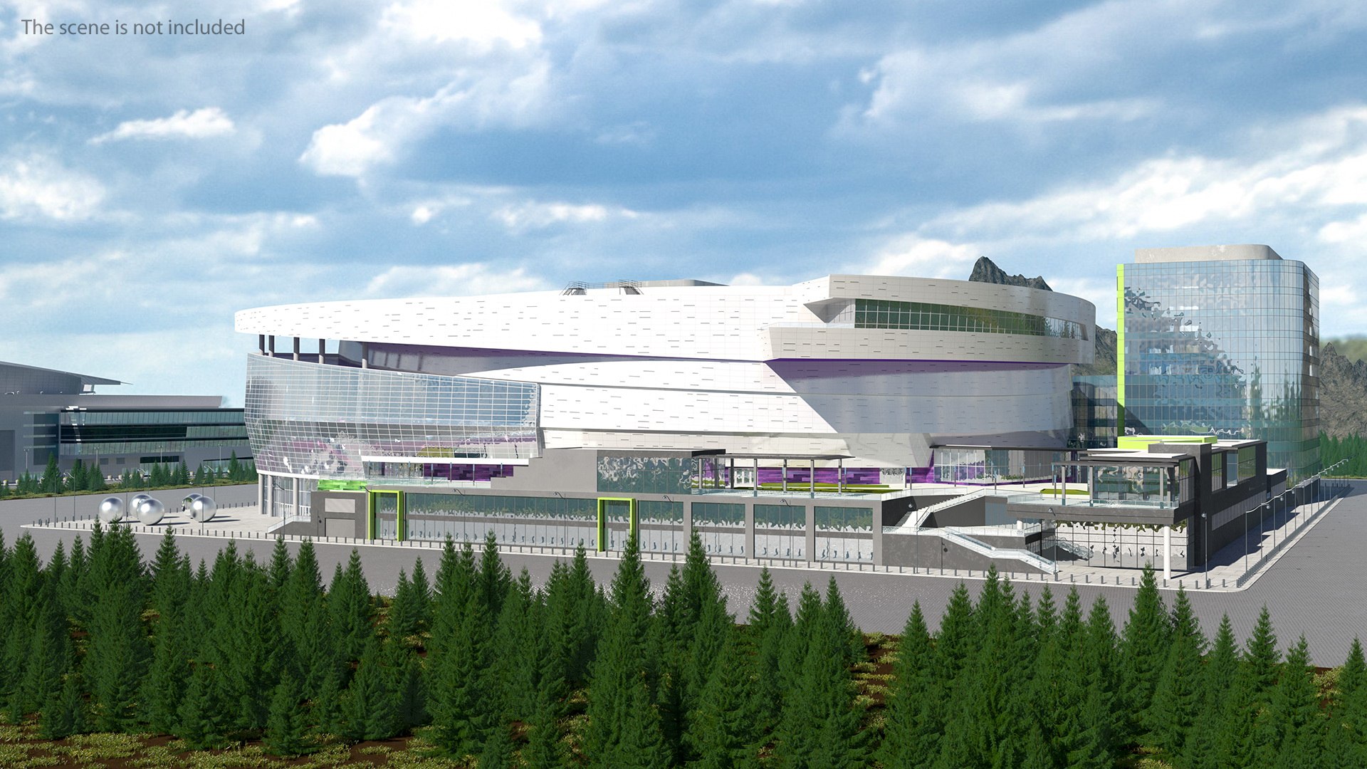 Stadium Arena 3D - TurboSquid 1614525