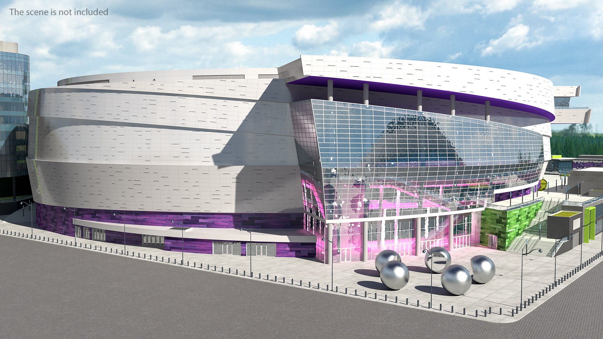 Stadium Arena 3D - TurboSquid 1614525