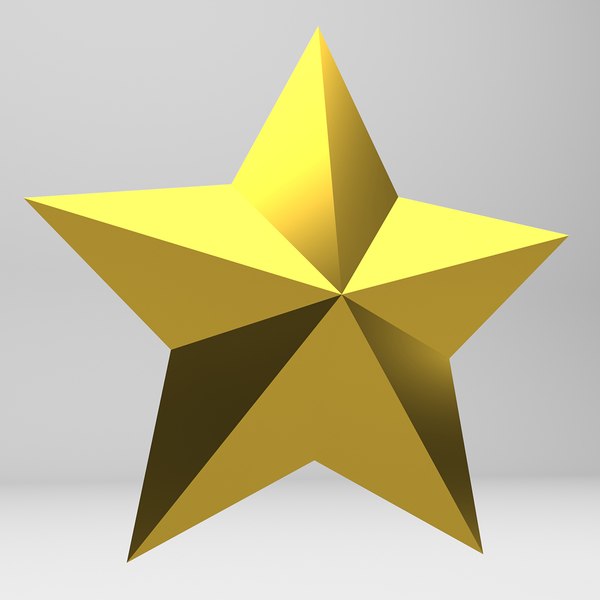 3D model Star Object - TurboSquid 1715606