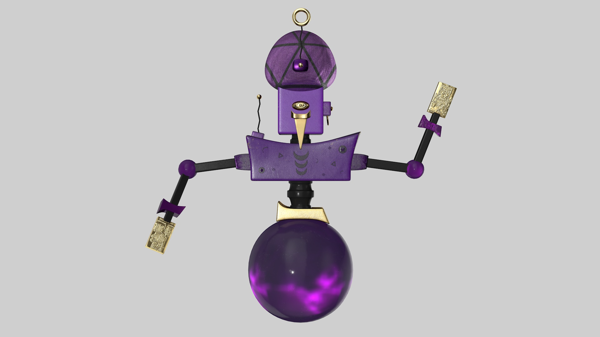 3D Tarologist Robot - TurboSquid 1726472