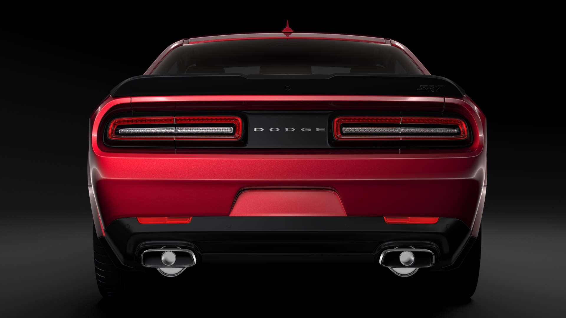 3D Dodge Challenger Srt Hellcat - TurboSquid 1192047