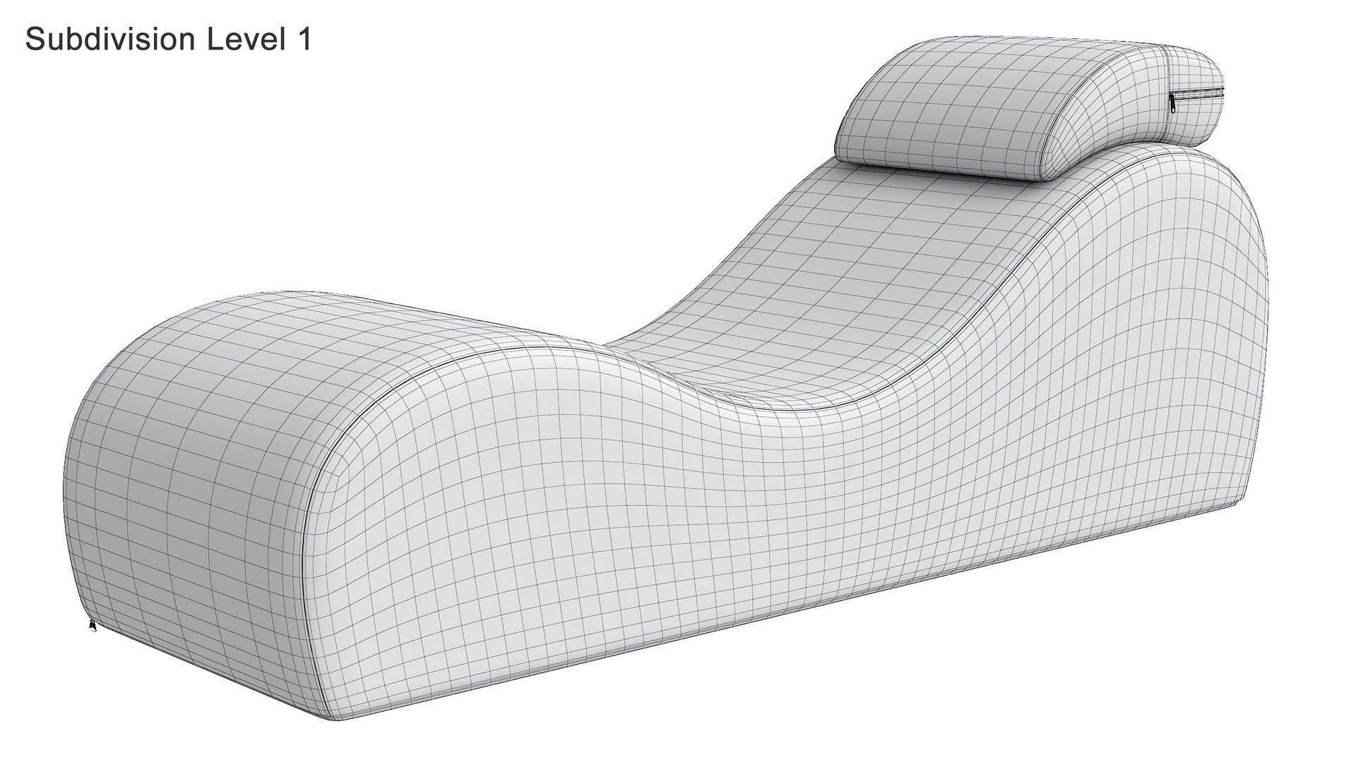 Liberator Esse Chaise 3D Model - TurboSquid 1953336