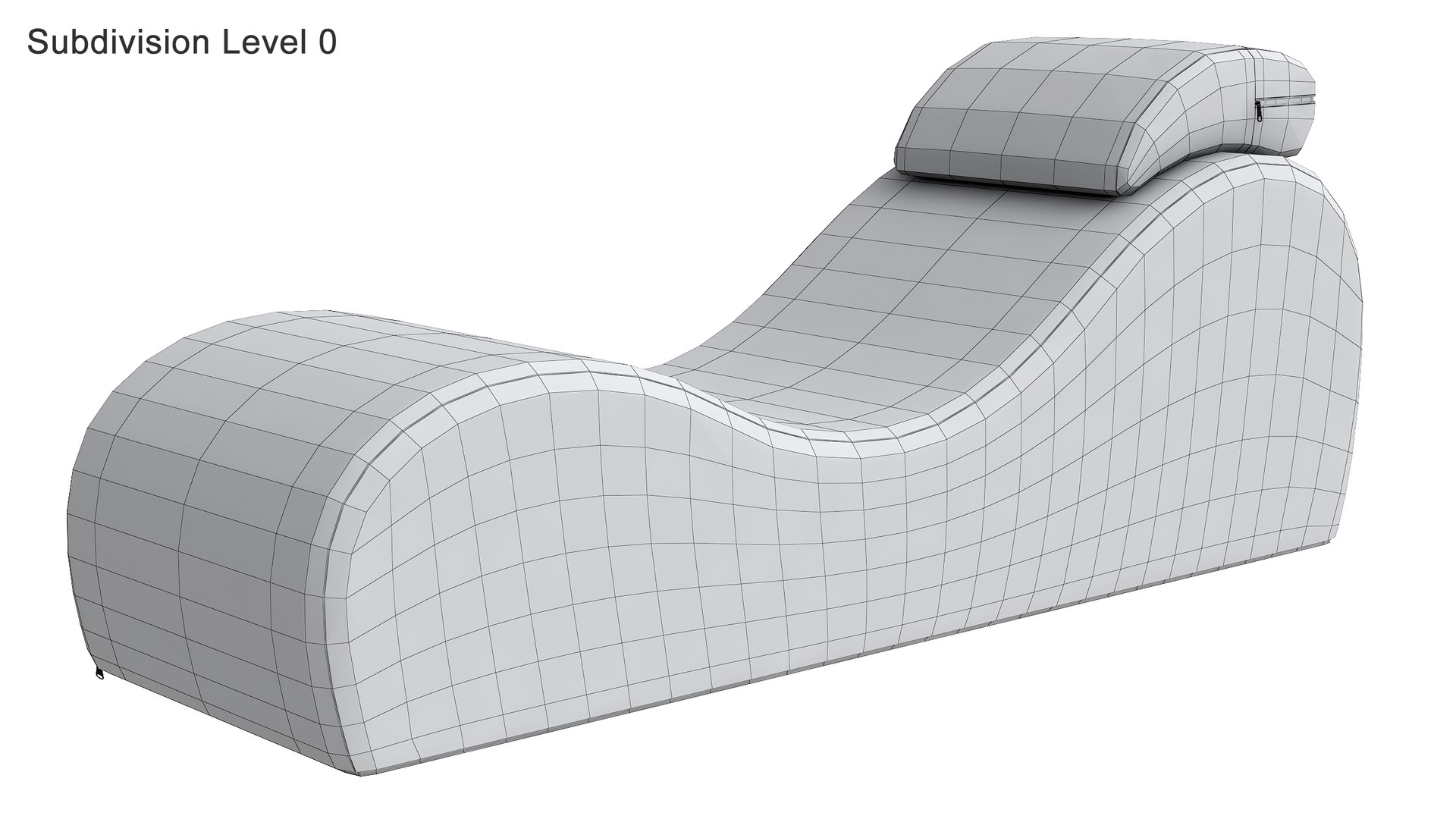 Liberator Esse Chaise 3D Model - TurboSquid 1953336