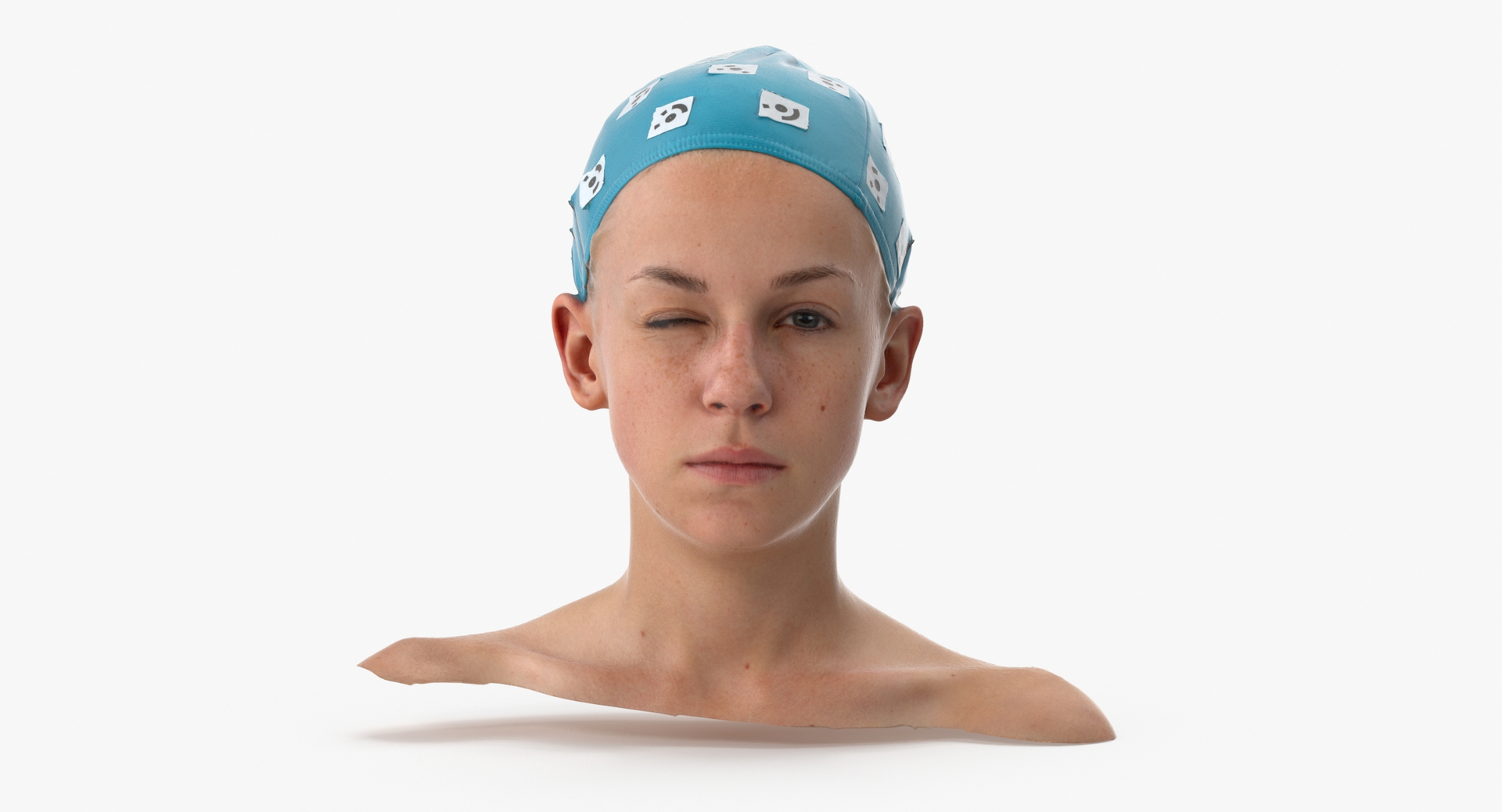 3D Model Rhea Human Head Win - TurboSquid 1655575