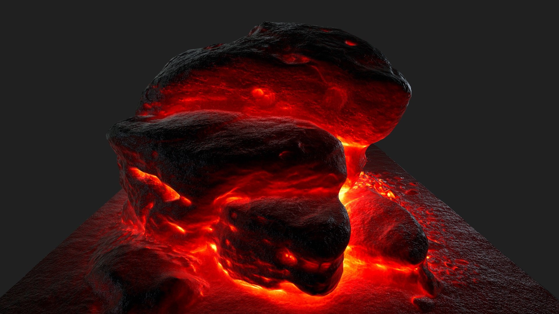 Lava Rock 3D Model - TurboSquid 1224116