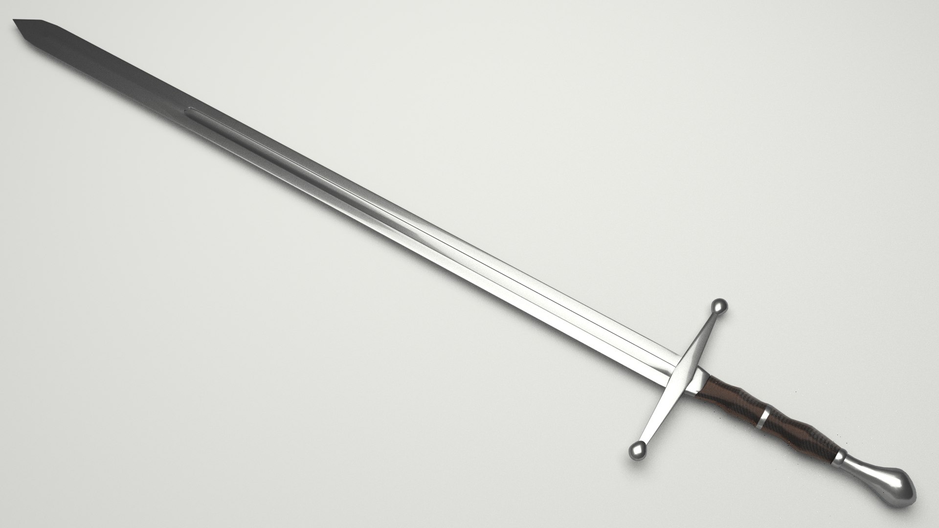 Blender Long Swords 3ds