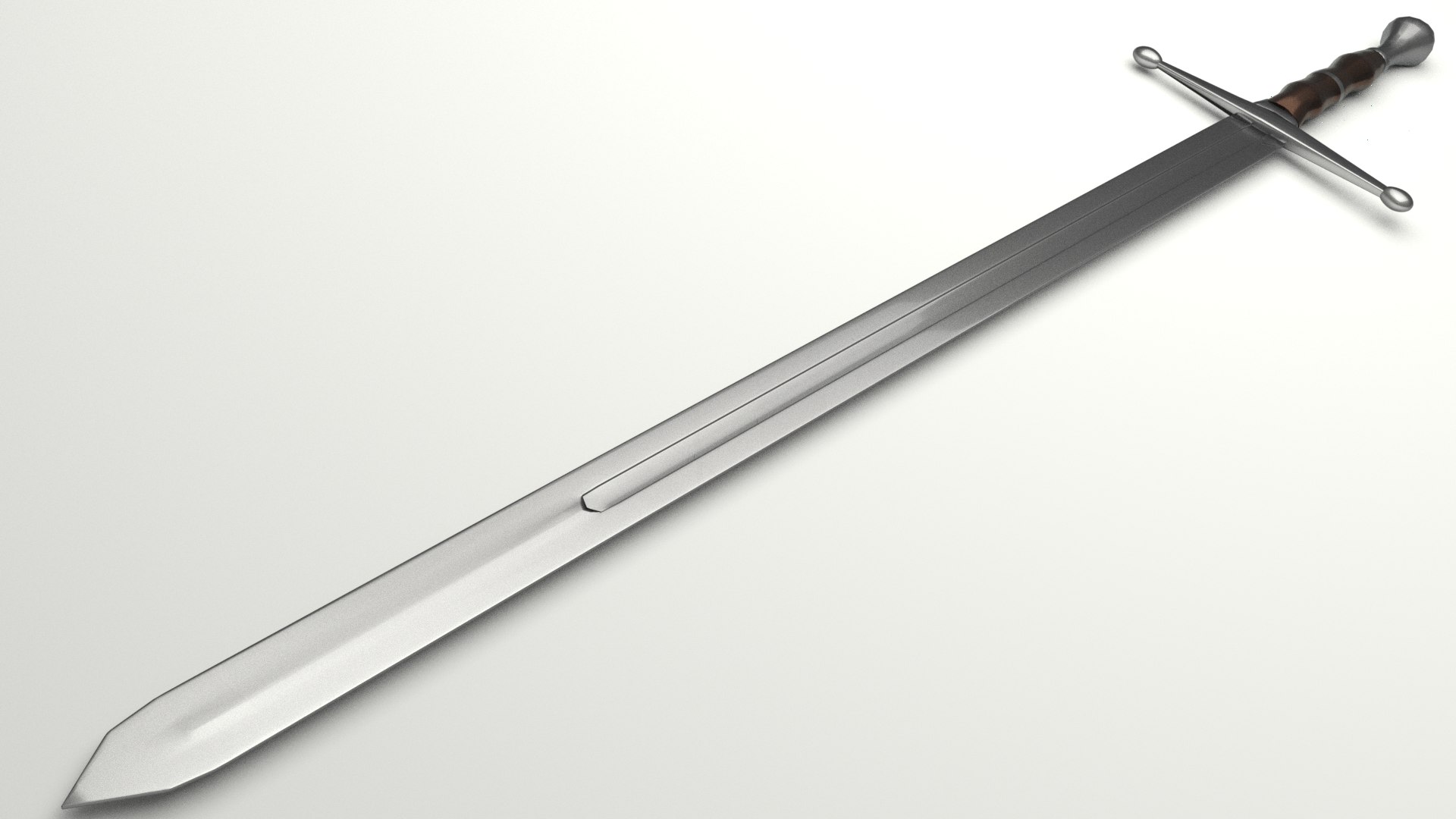 Blender Long Swords 3ds