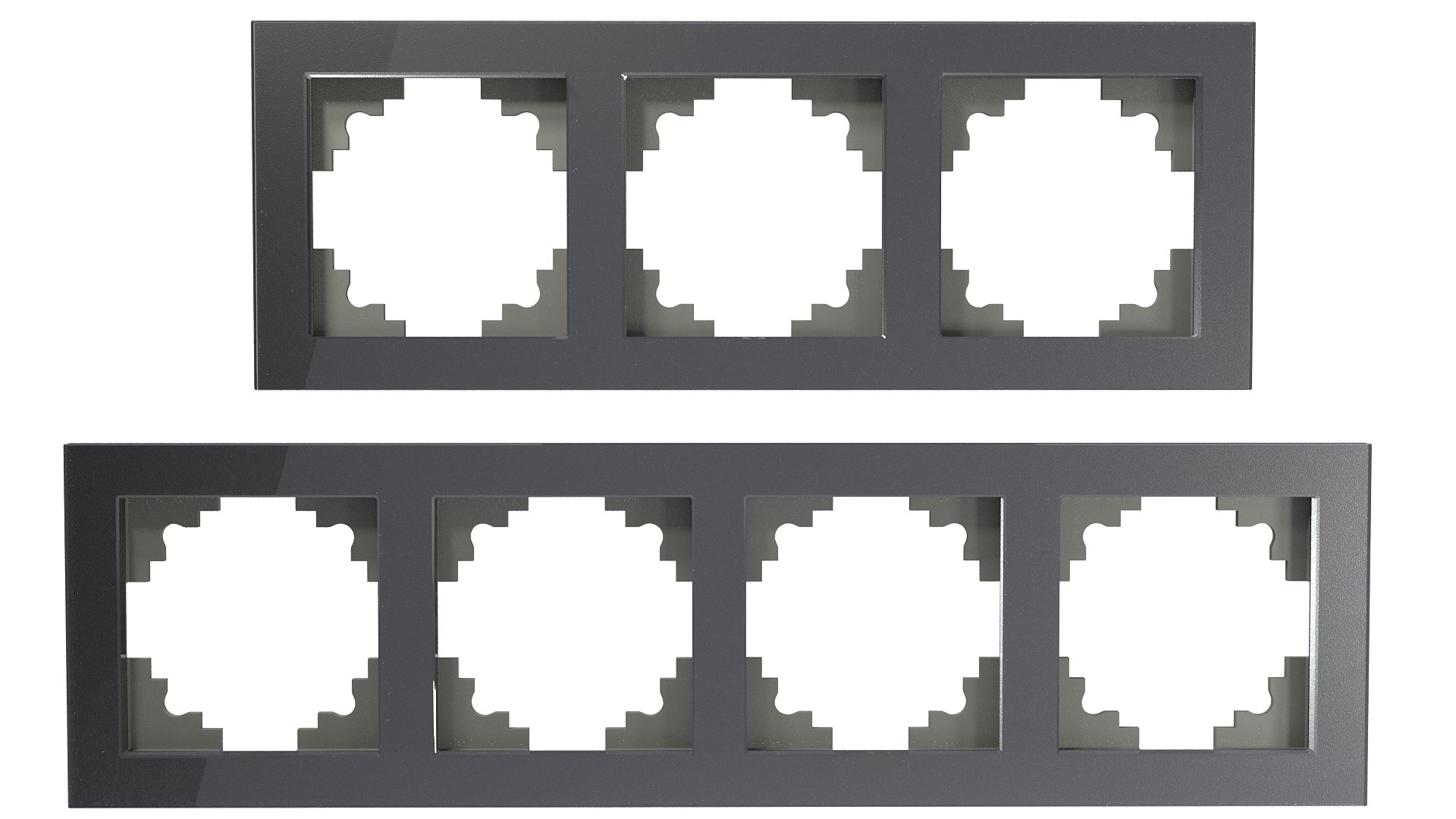 Switch Frames Graphite Glass Model - TurboSquid 2005086