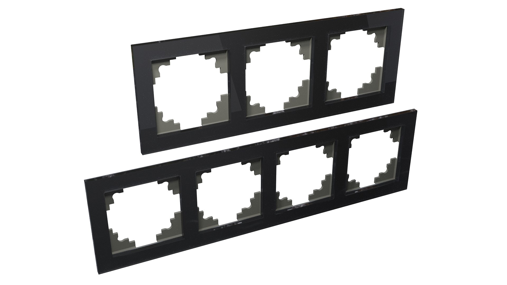 Switch Frames Graphite Glass Model - TurboSquid 2005086