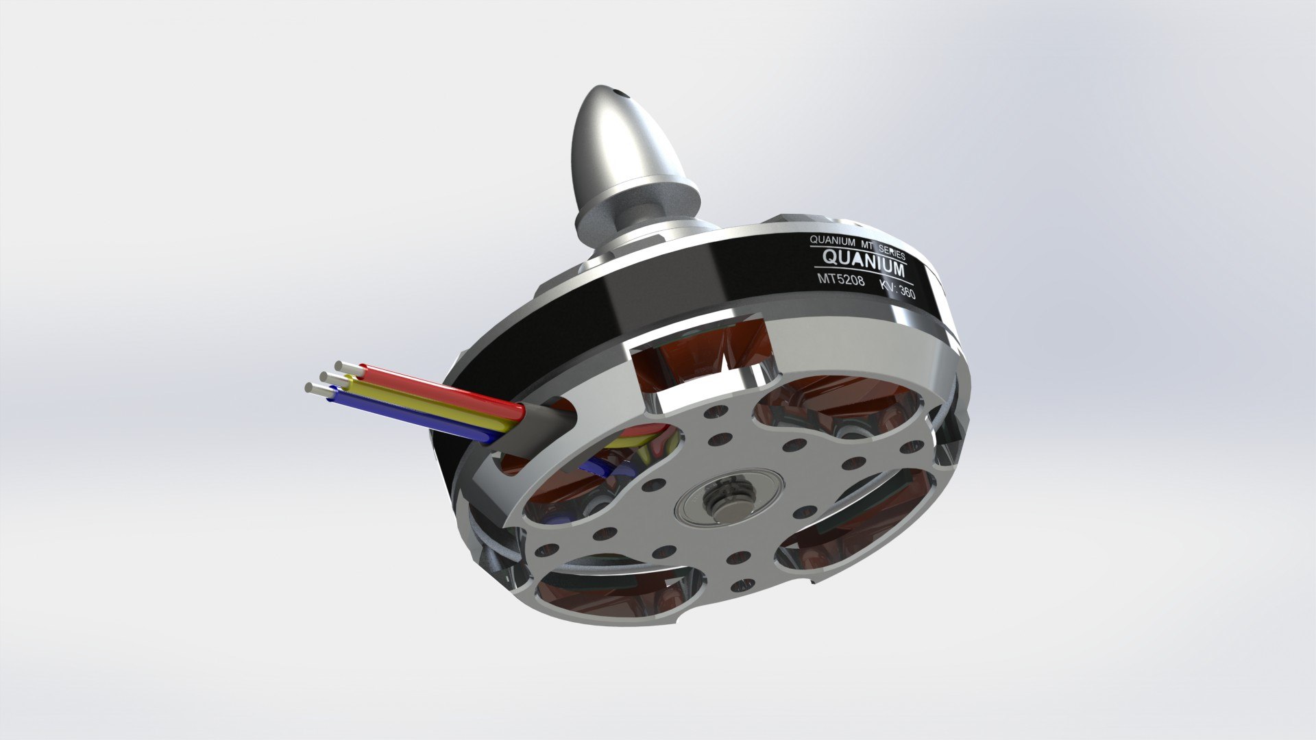 Quanium Motor 3d Model