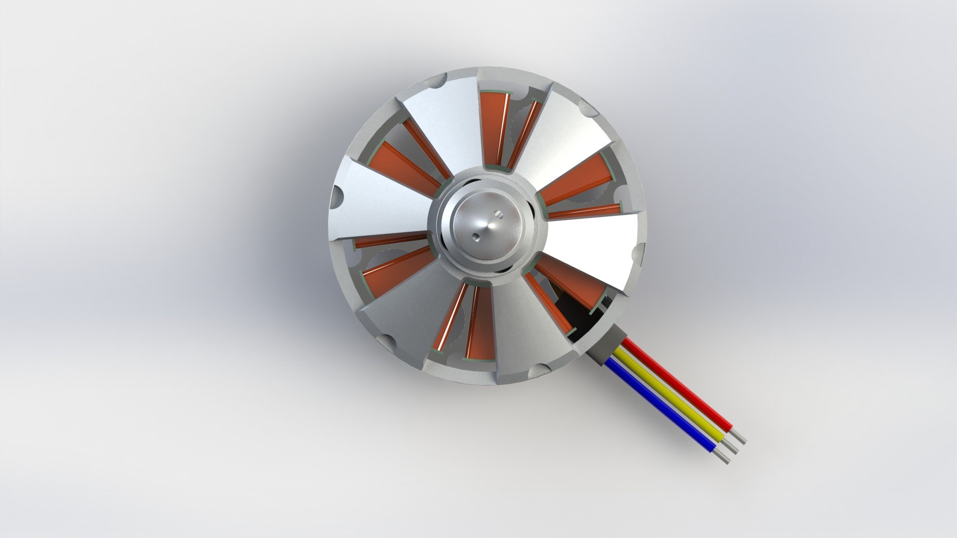 Quanium Motor 3d Model