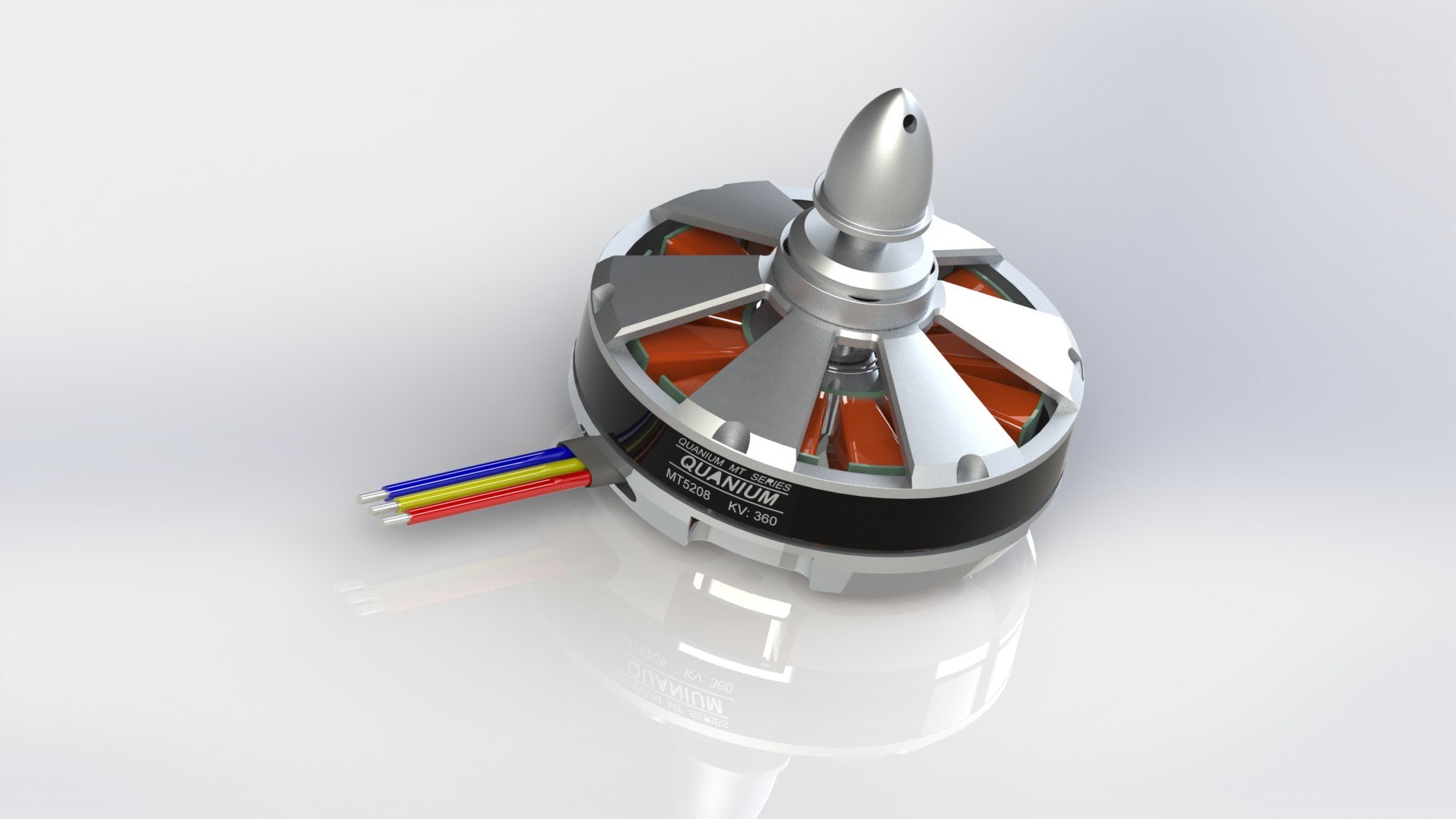 Quanium Motor 3d Model