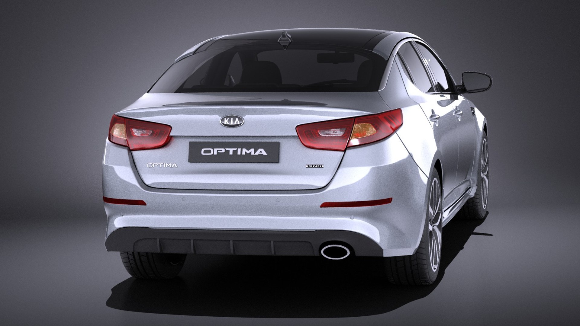 3d Model Kia Optima Sport