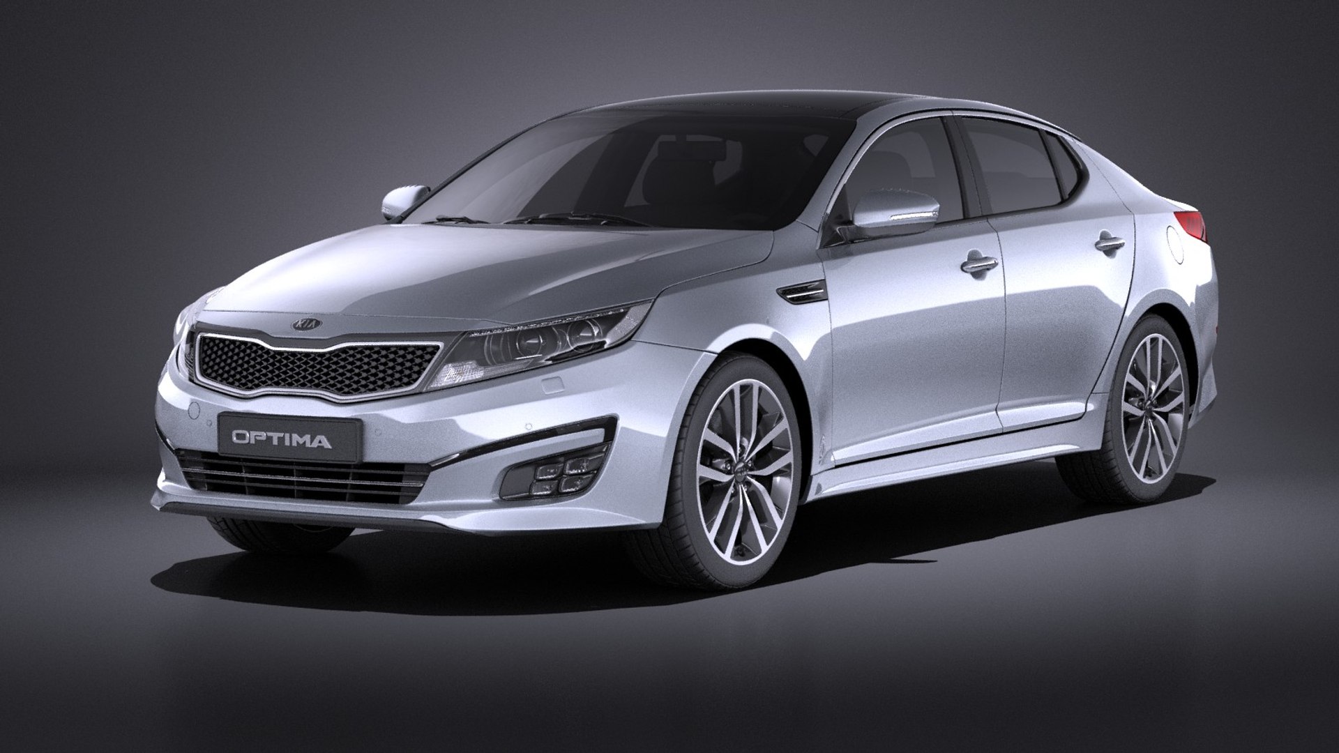 3d Model Kia Optima Sport
