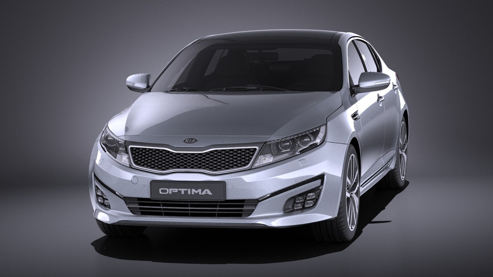 3d Model Kia Optima Sport