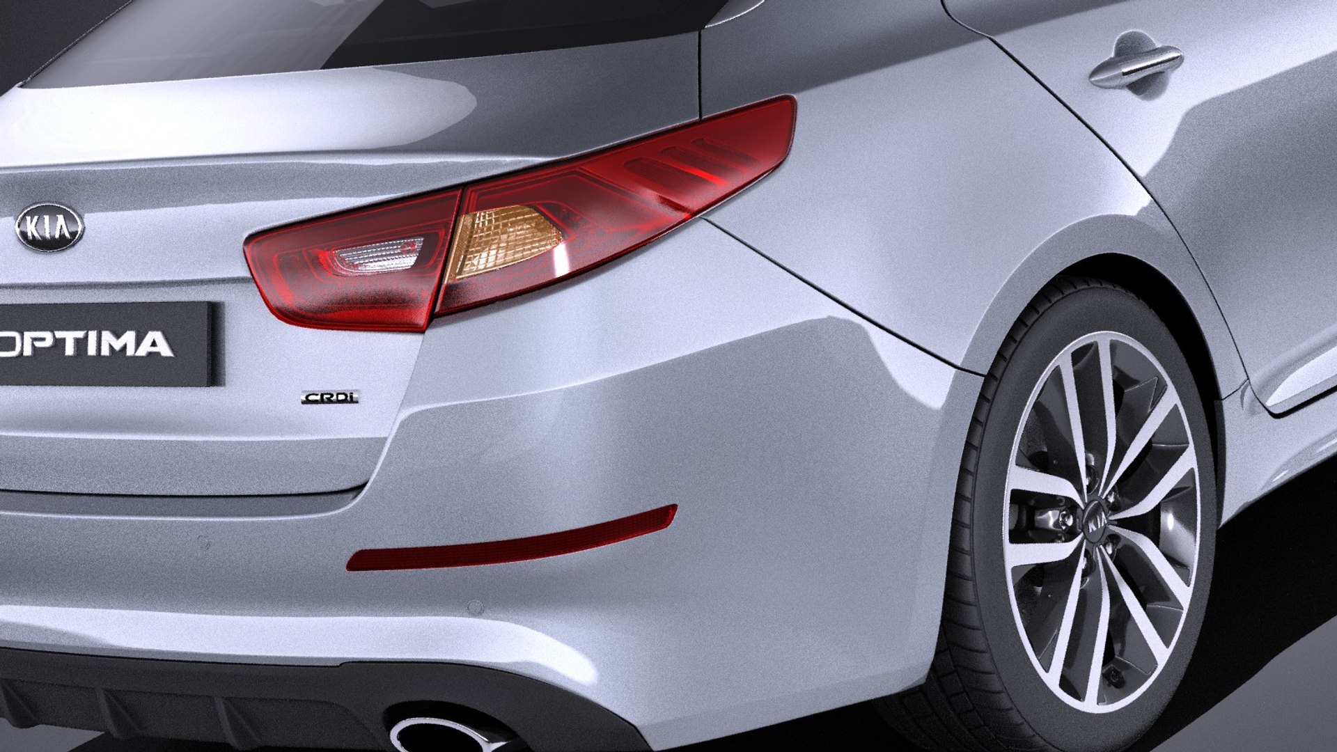 3d Model Kia Optima Sport