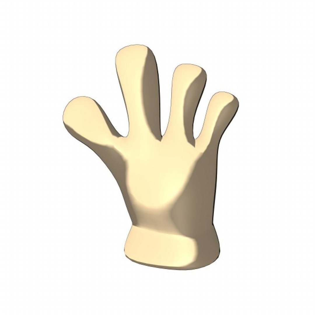 3ds max hand