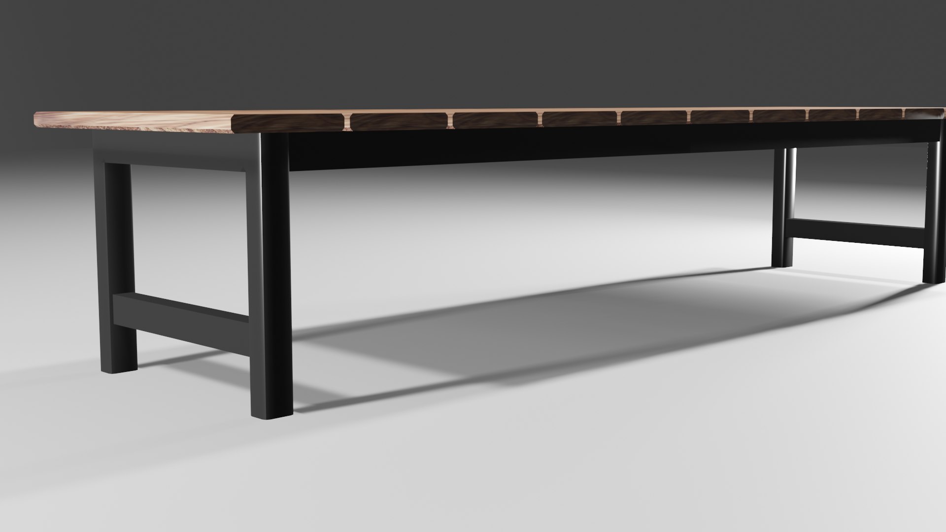 Simple Wooden Bench Model 3D - TurboSquid 2231207