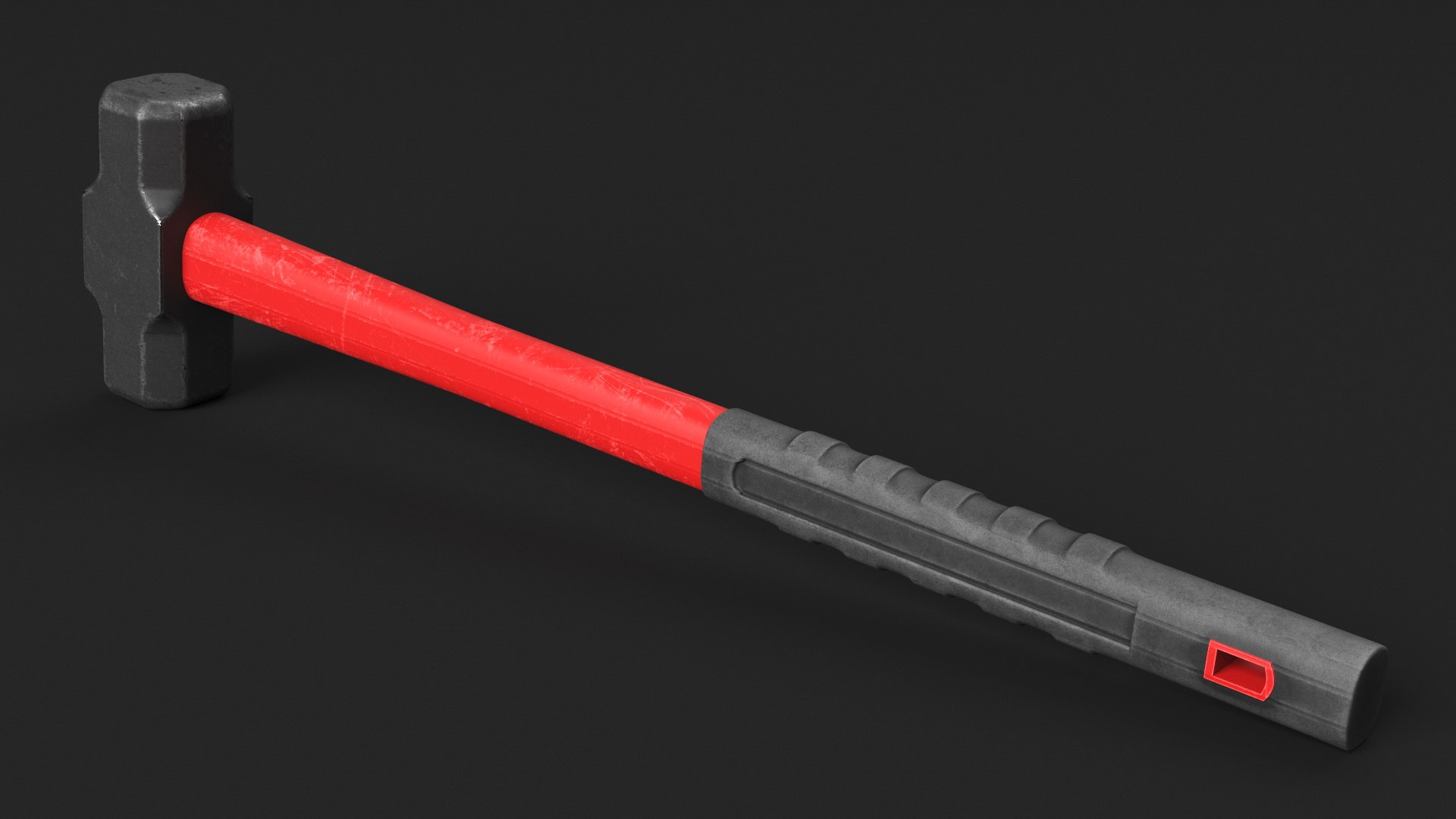 3D Sledge Hammer Double Flat Face - TurboSquid 2130642