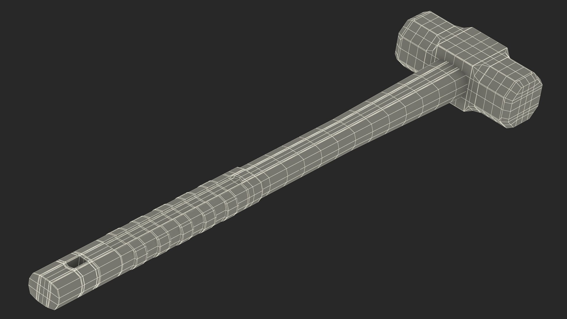 3D Sledge Hammer Double Flat Face - TurboSquid 2130642
