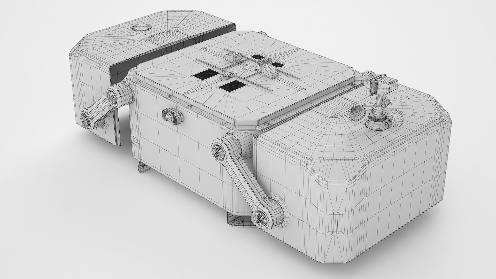 3D DJI DOCK Open Model - TurboSquid 1998426
