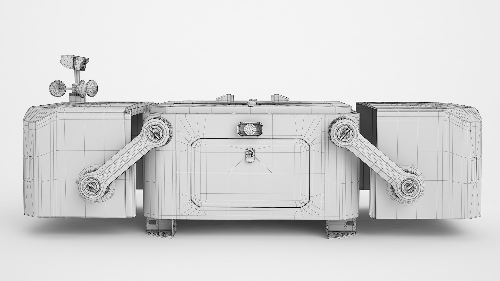 3D DJI DOCK Open Model - TurboSquid 1998426