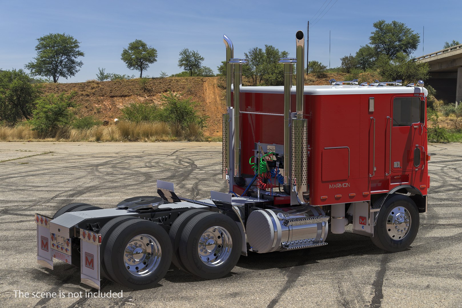 Marmon 110p Truck Simple 3D - TurboSquid 1413662